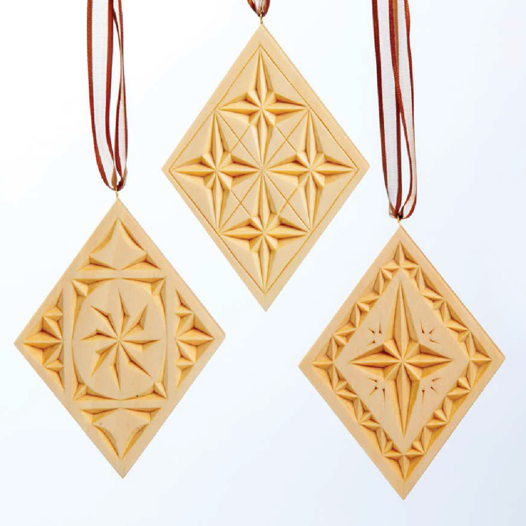 Wood Carving Pattern: Chip Carving Practice Board | Fox Chapel Publishing